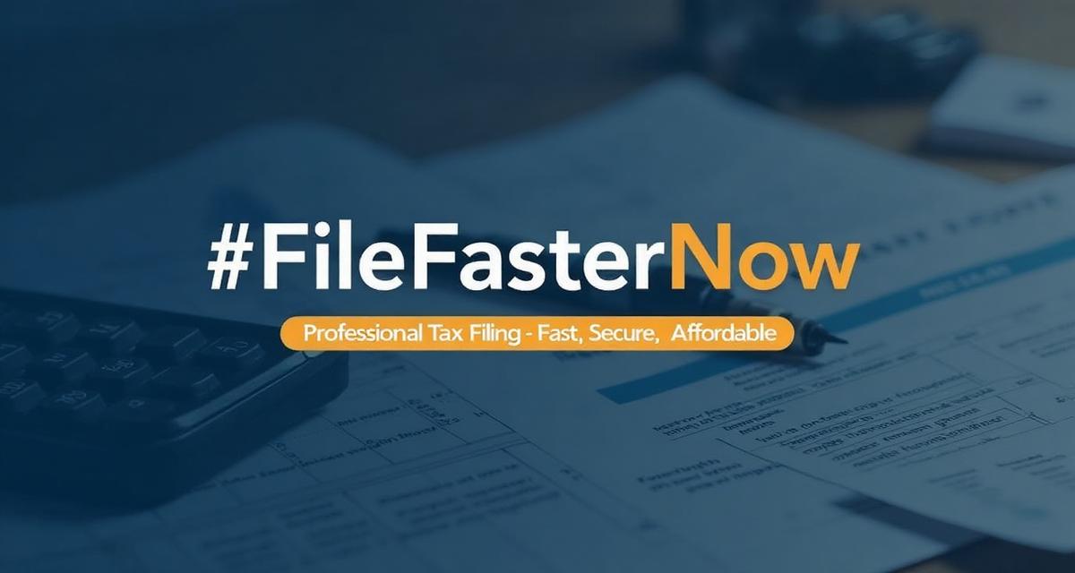 FileFasterNow - Professional Tax Filing Services